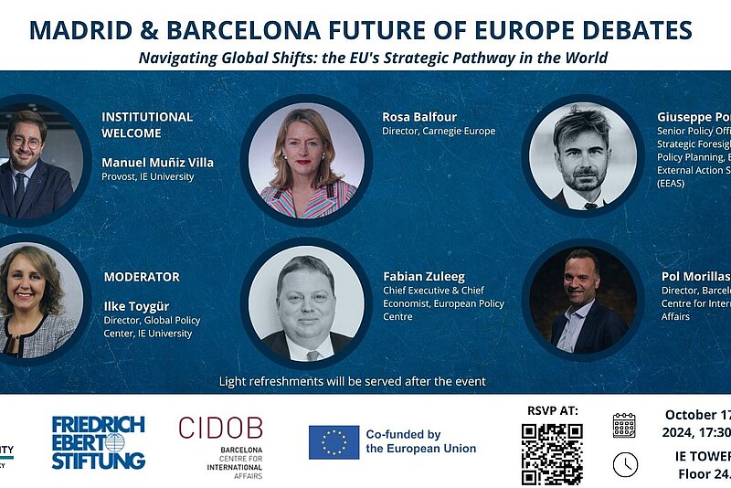 Invitation: Madrid and Barcelona Future of Europe Debates